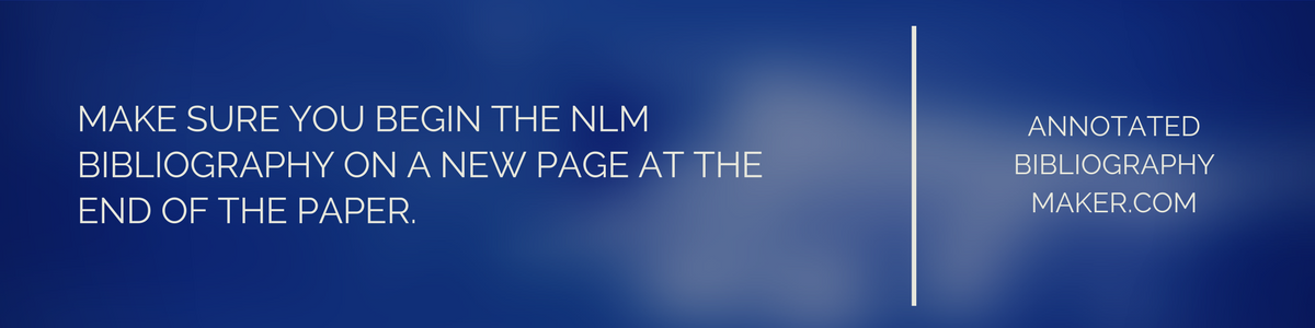 Formatting References in NLM Citation Style Formatting References in NLM Citation Style